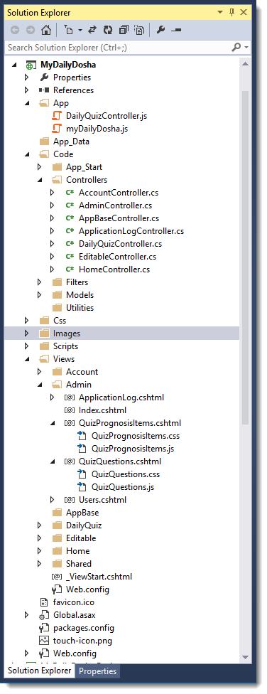 Project Navigation and File Nesting in ASP.NET MVC Projects - Rick Strahl's Web Log